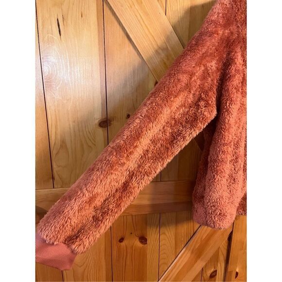 Joy Joy | Jackets & Coats | Joy Lab Womens Orange Fleece Jacket Size ...